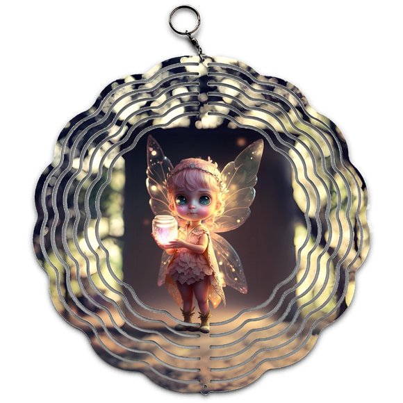 Design | Glowing Cute Fairy Light Design Wind Spinner | Poshmark